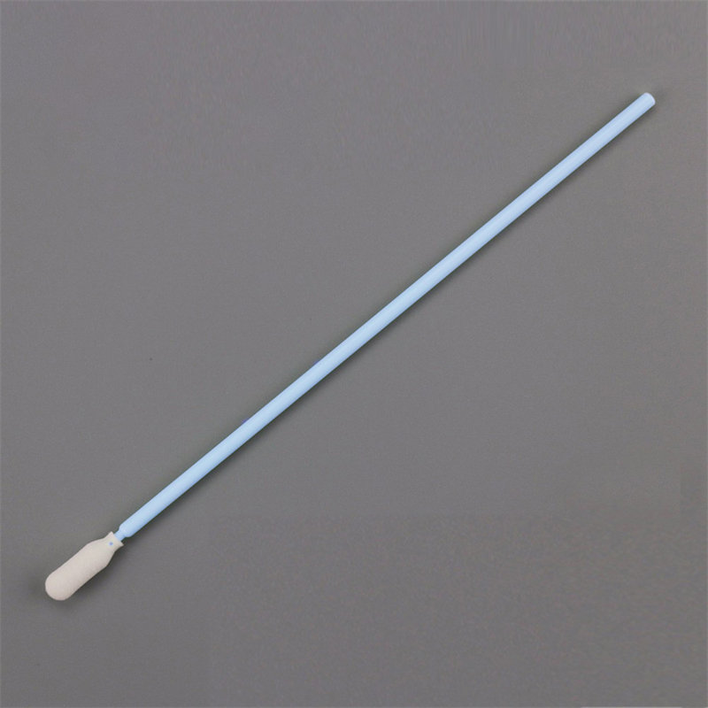 Small Round Tip Cleanroom Foam Swab with Long Handle - MediTech