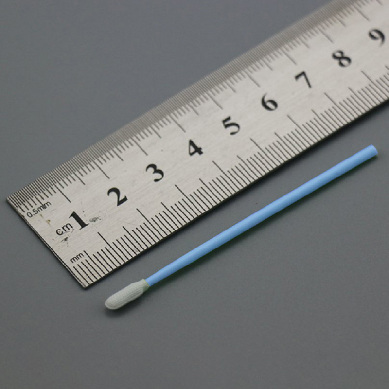 Double-Layer Knitted Polyester Swab with Short Handle - MediTech