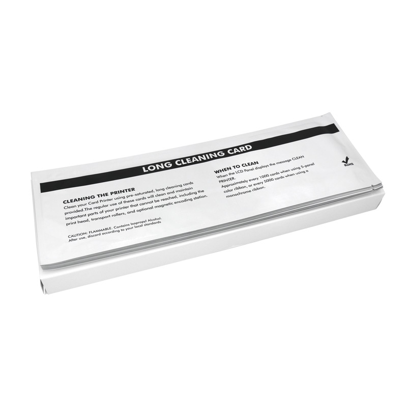T Shape Long Cleaning Card for Zebra Printer - MediTech