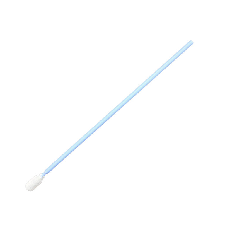Large Circular Head Foam Cleaning Swab with White Handle - MediTech